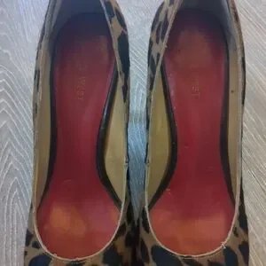 Nine West | Shoes | Nine West Shoe Womens 85 Leopard Print Pumps Mob ...